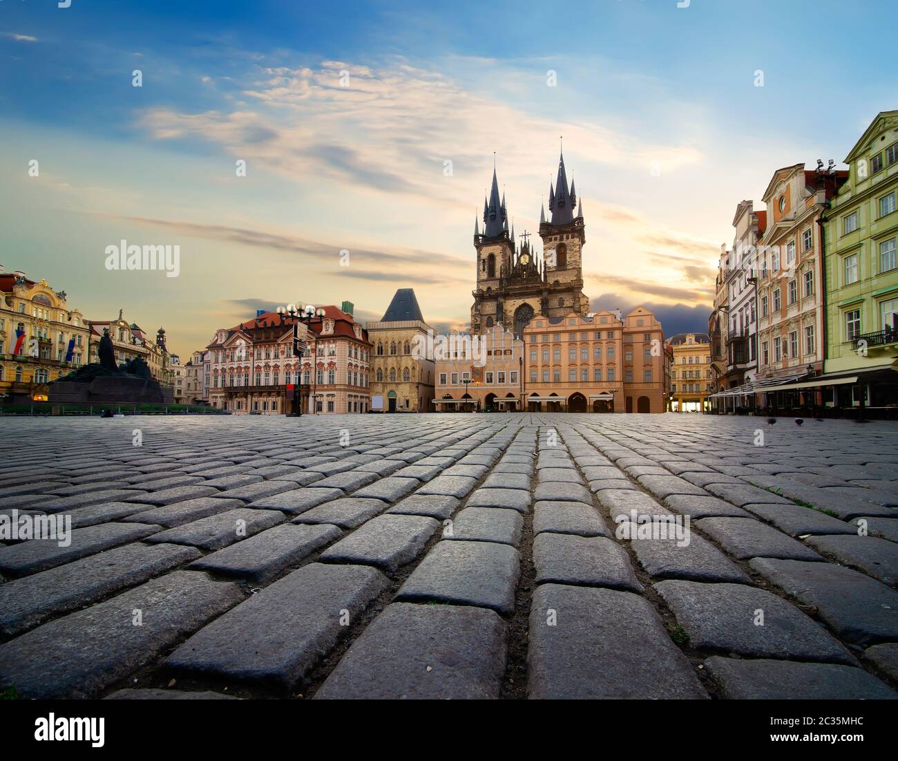 Square in Prague Stock Photo - Alamy