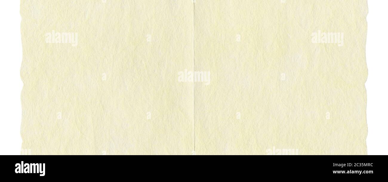 Greeting card letter paper parchment isolated over white Stock Photo ...
