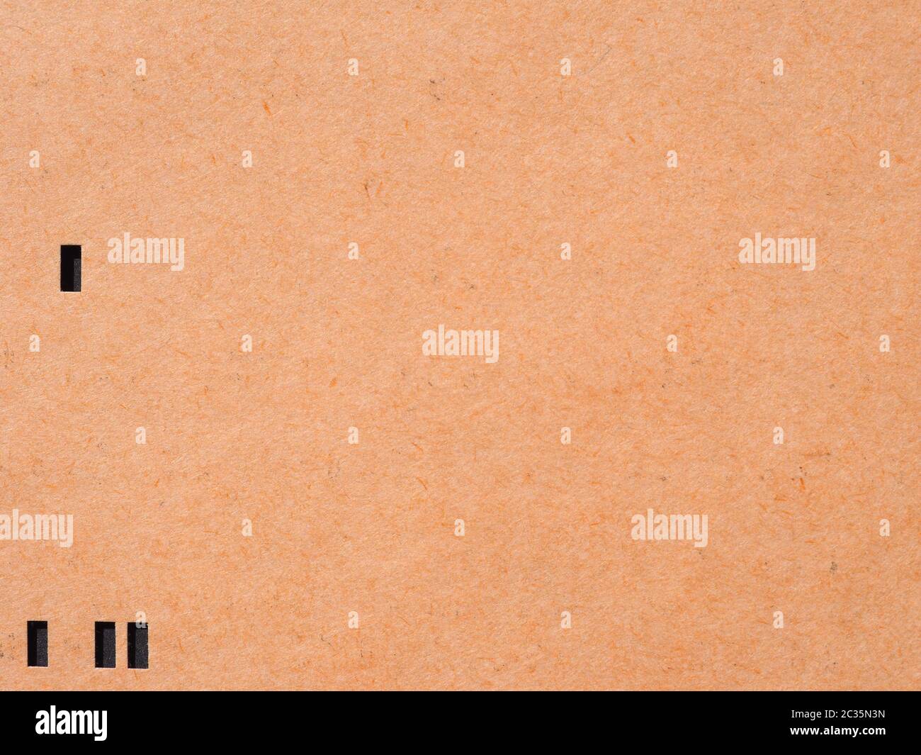 vintage punched card for computer data storage and programming Stock ...