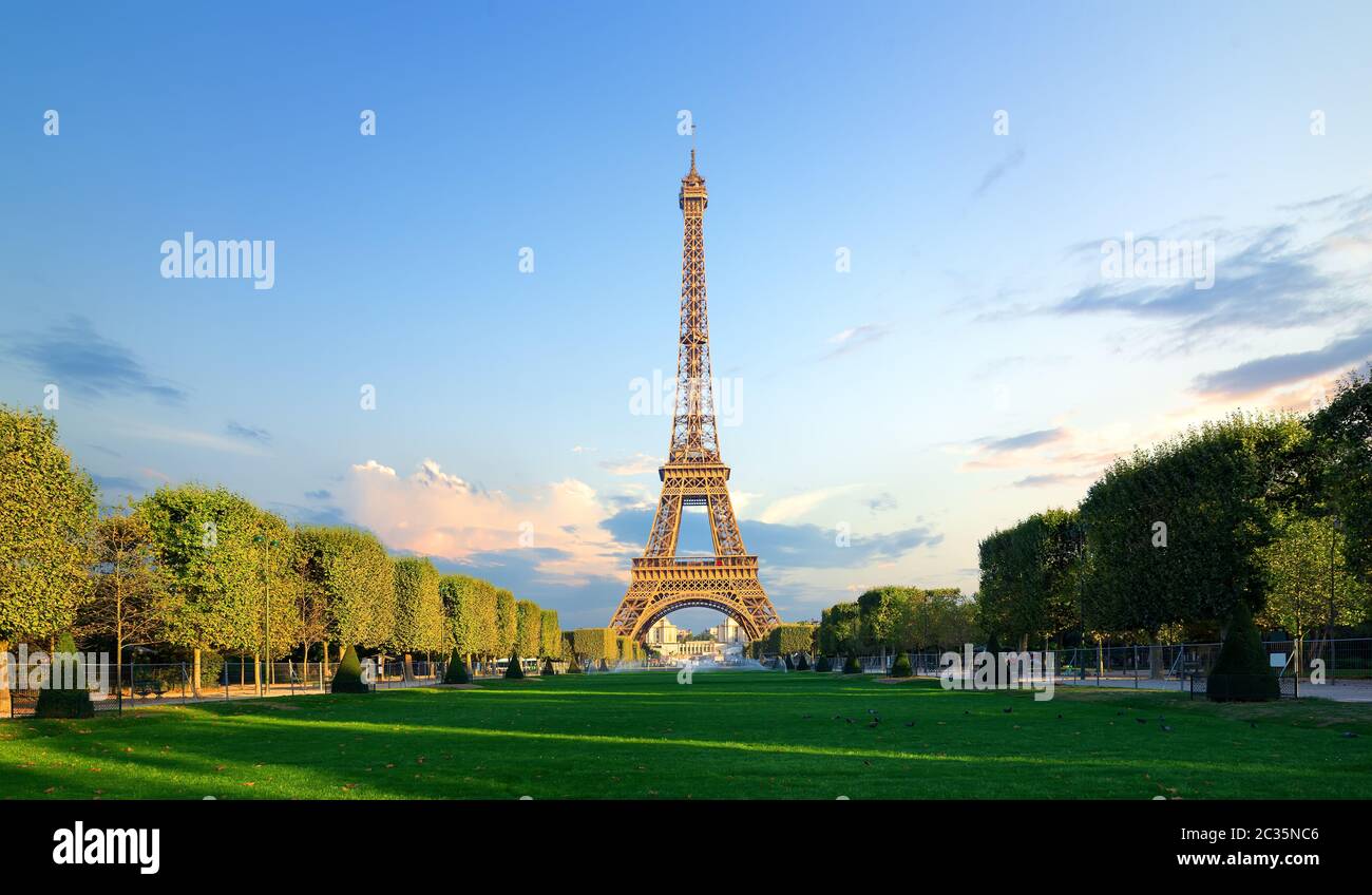 Champs de Mars Stock Photo - Alamy