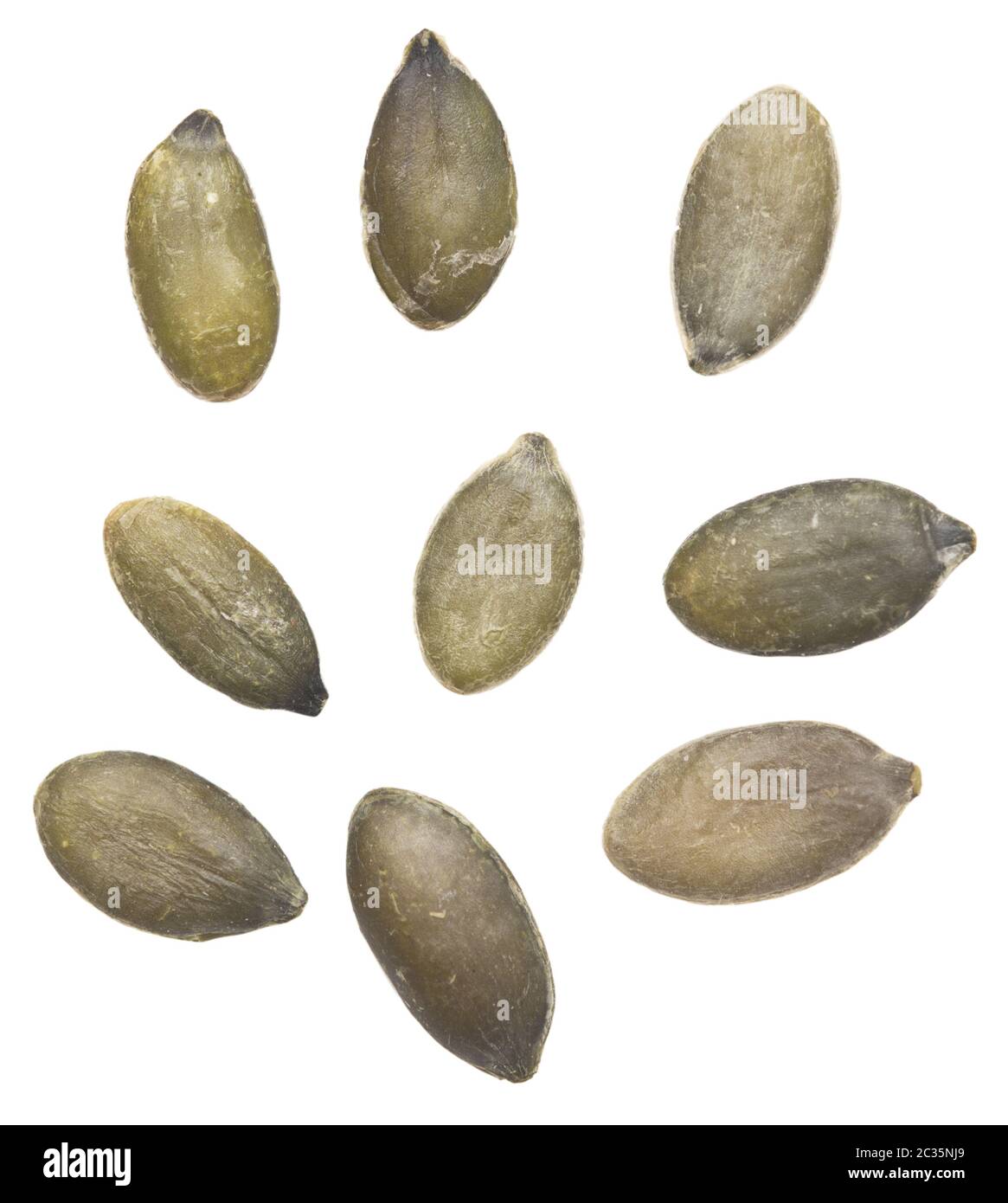 Pumpkin green seeds Stock Photo - Alamy