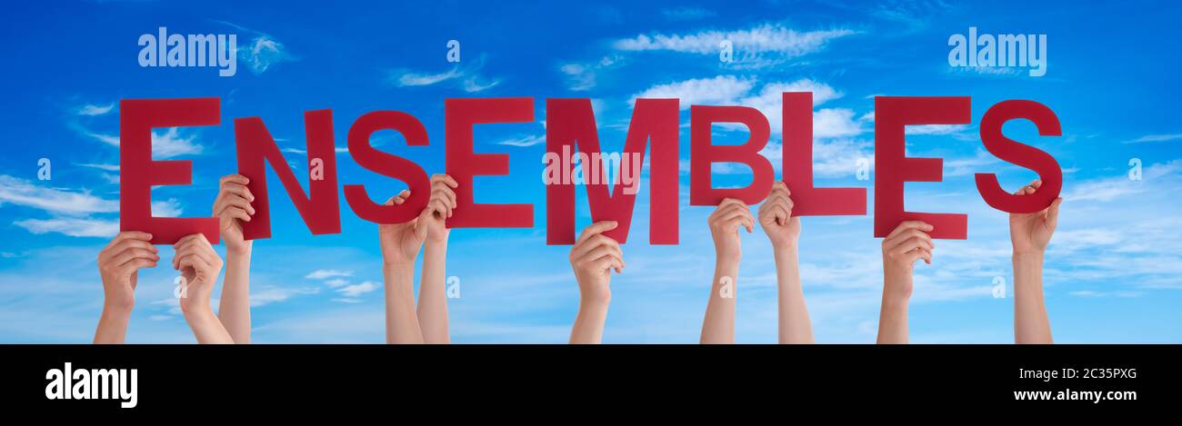 Ensembles hi-res stock photography and images - Alamy