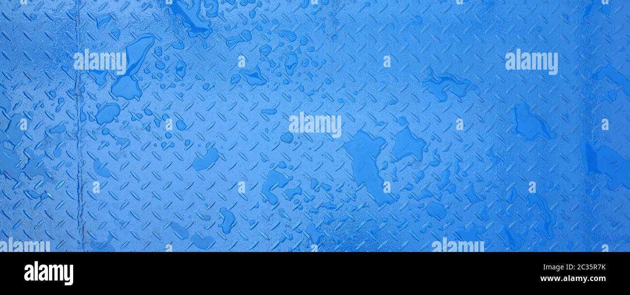 blue steel metal texture useful as a background Stock Photo - Alamy