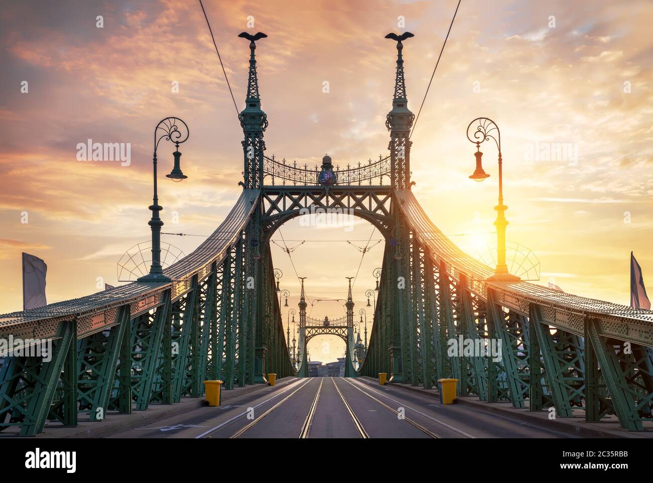 Front view of bridge Stock Photo - Alamy