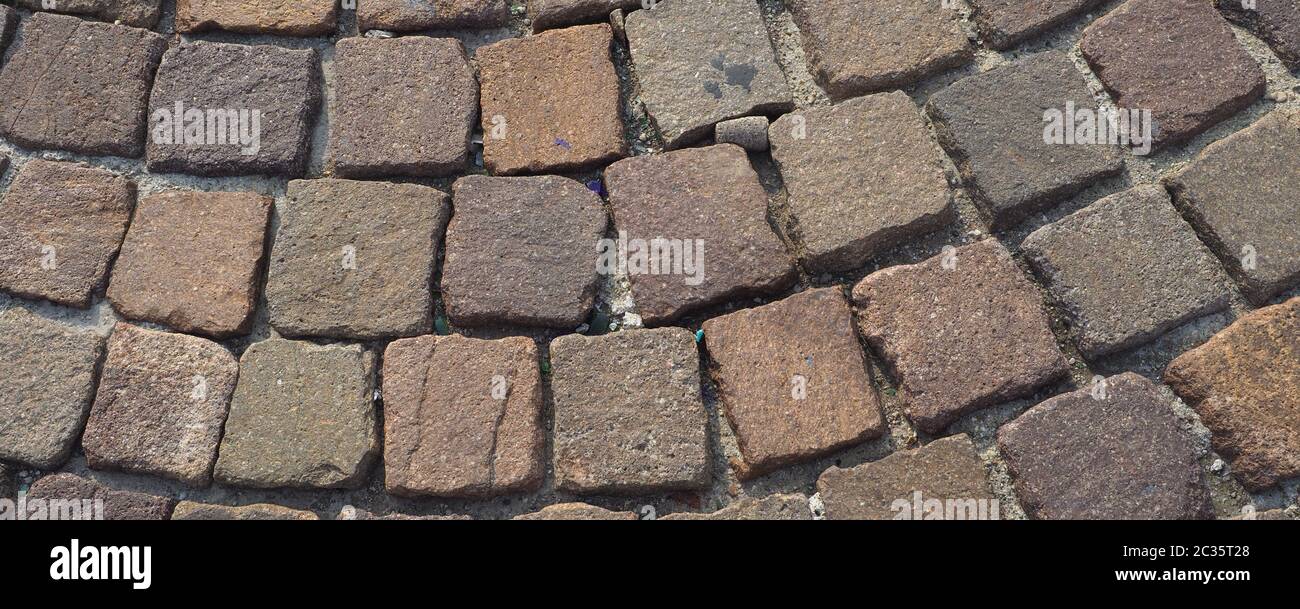 wide red porphyry stone floor texture useful as a background Stock ...