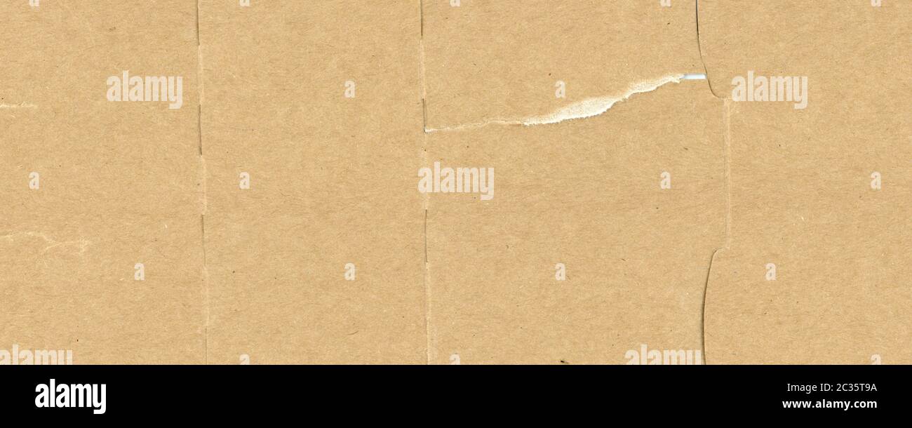 wide brown paper texture useful as a background Stock Photo - Alamy