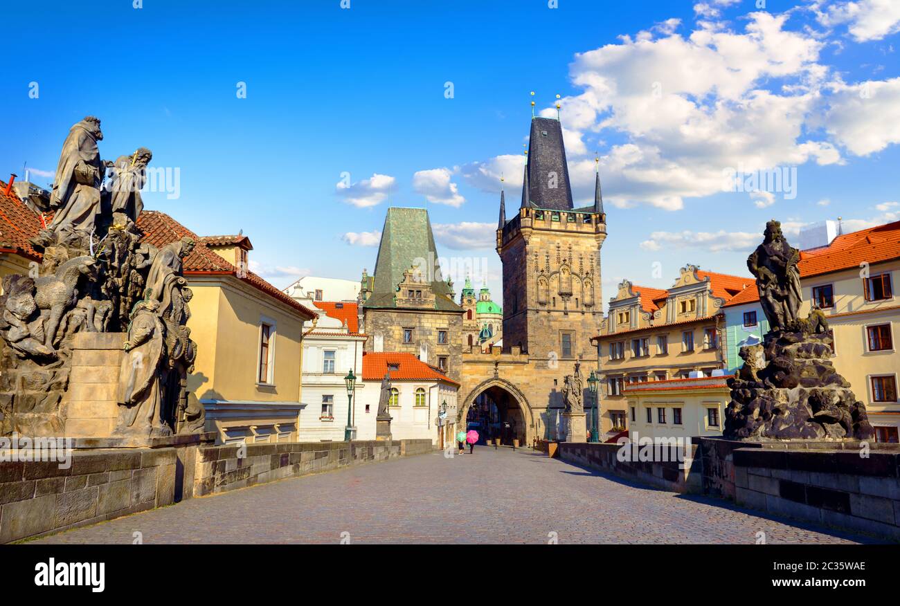 City towers view hi-res stock photography and images - Alamy