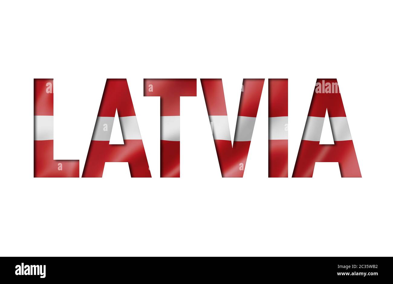 latvian flag text font. latvia symbol background Stock Photo - Alamy