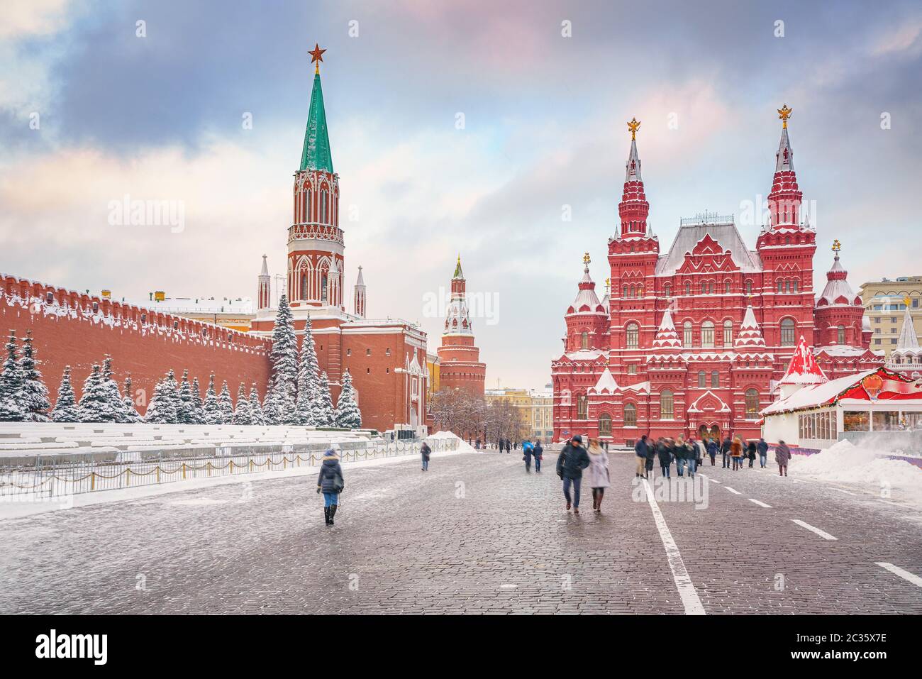 Red Square Russia Winter