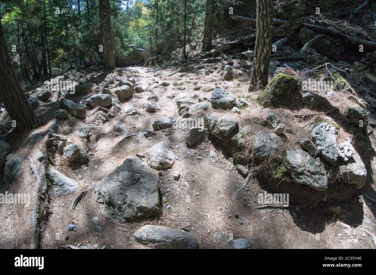 Samaria gorge hike crete hi-res stock photography and images - Alamy