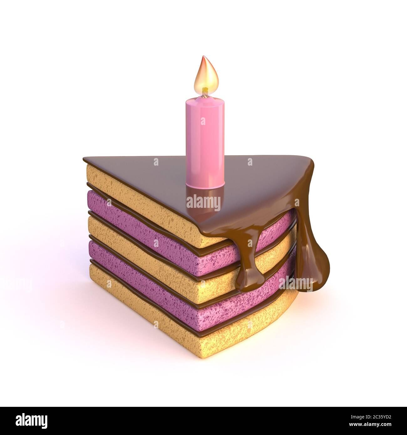 3d Layer Cake High Resolution Stock Photography and Images - Alamy