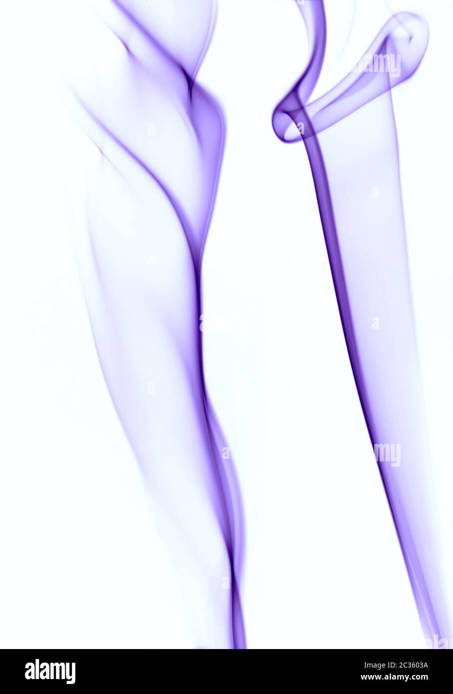 magenta smoke from a cigarette in white background Stock Photo - Alamy