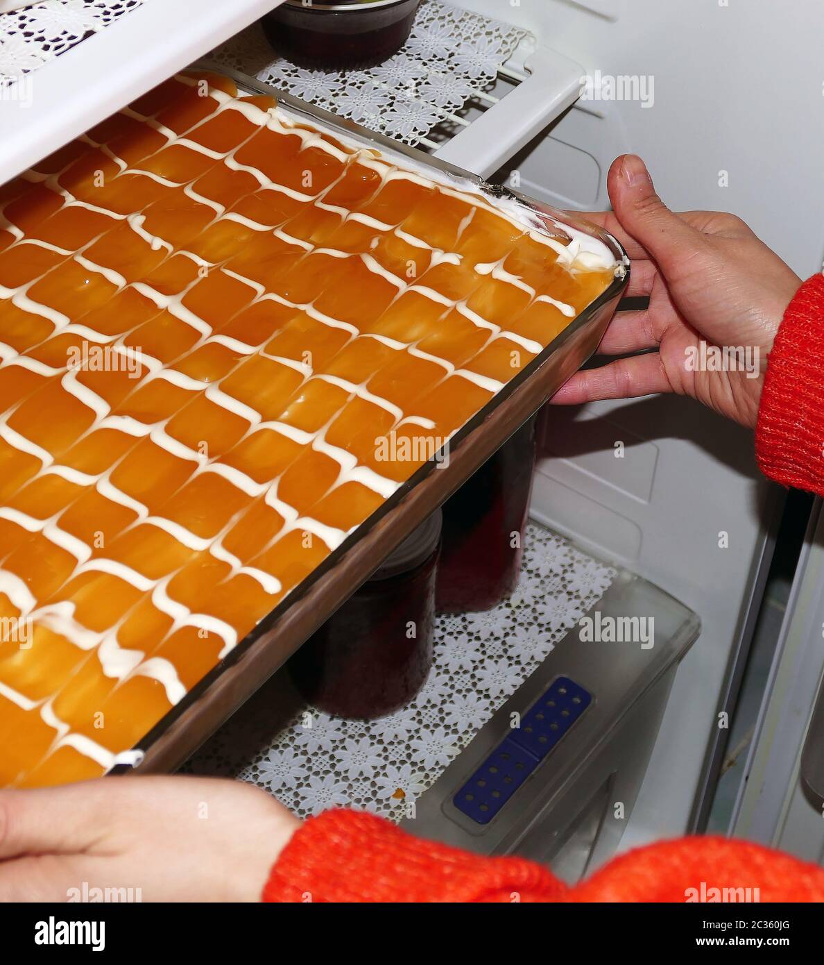 Trilece cake hi-res stock photography and images - Alamy