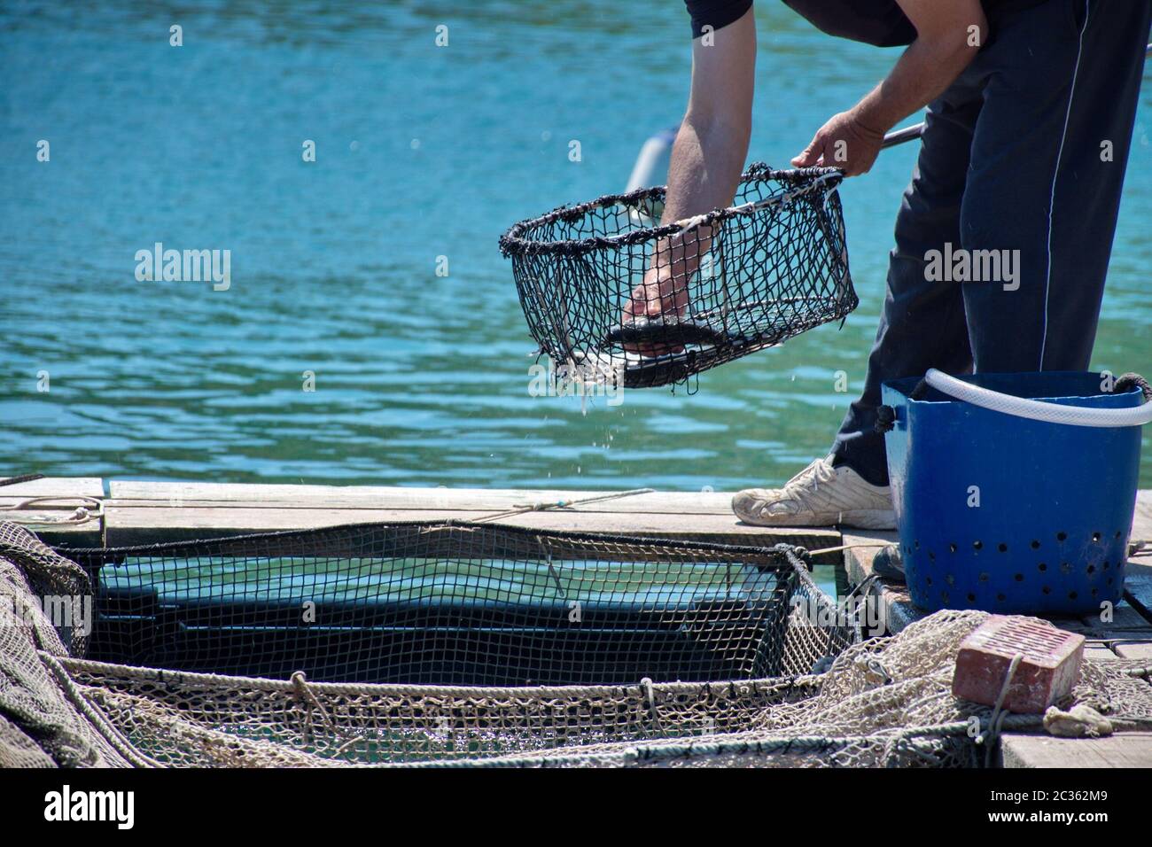 Catching bucket hi-res stock photography and images - Alamy