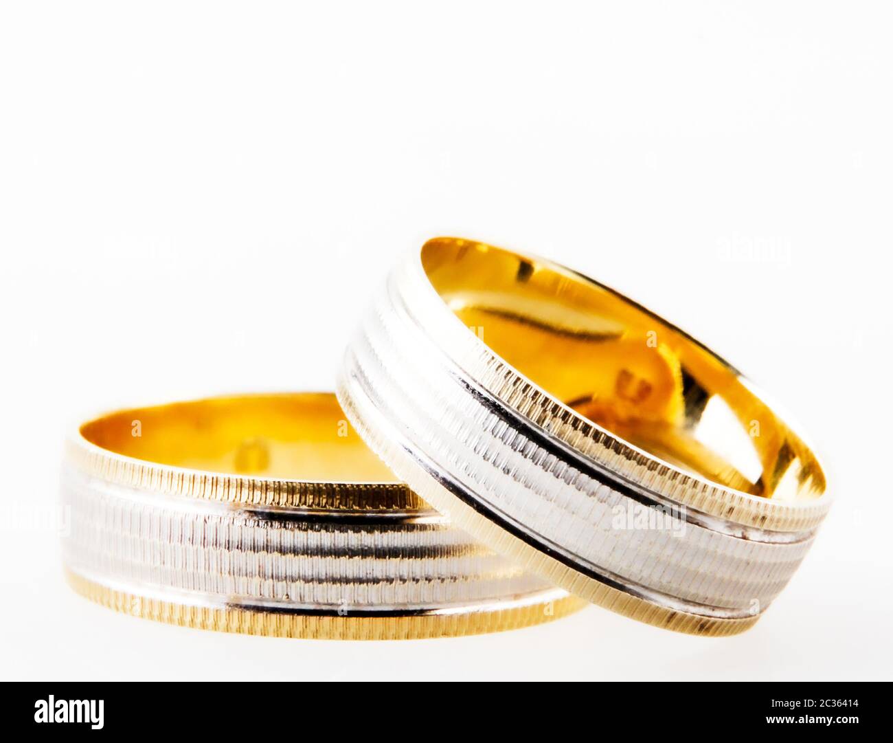 Wedding rings cut out hi-res stock photography and images - Alamy