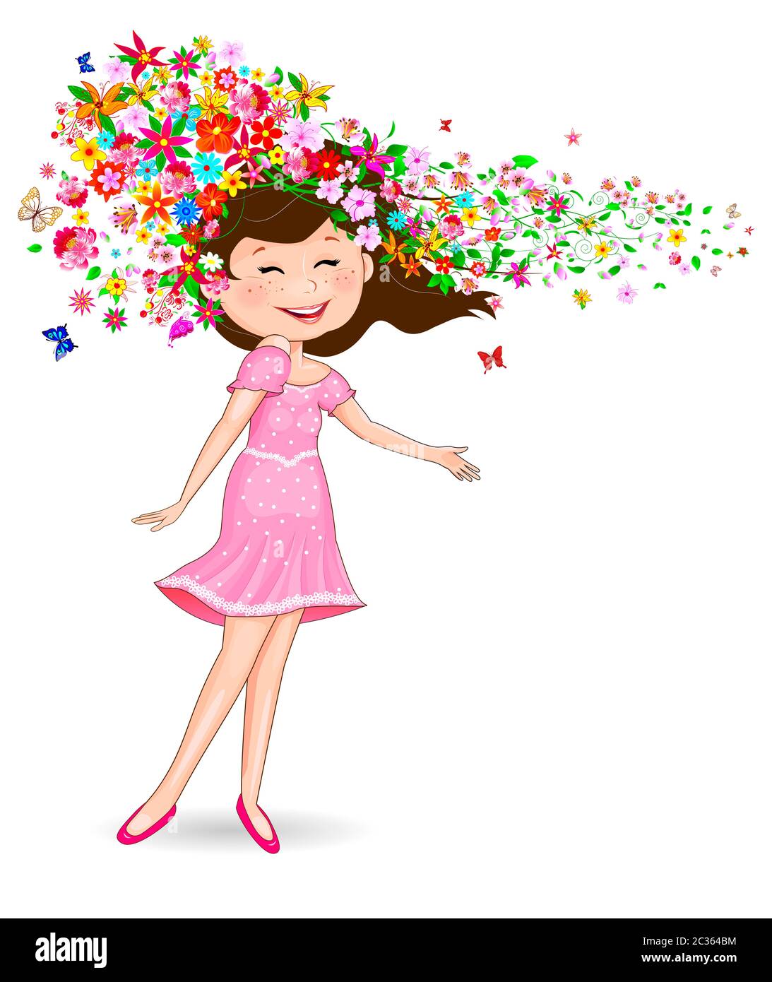 Flower Girl Clipart