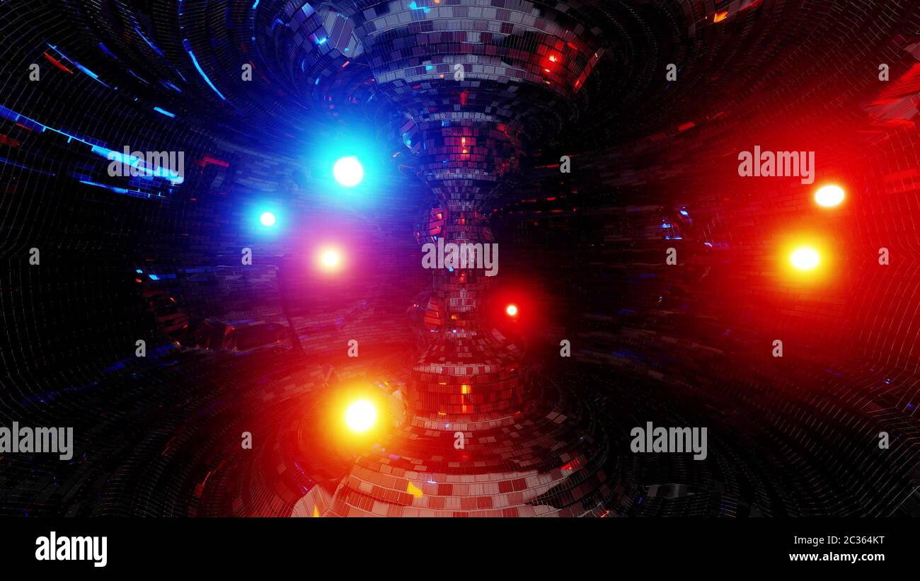 abstract nuclear reactor with glowing atom parrticles and nice ...