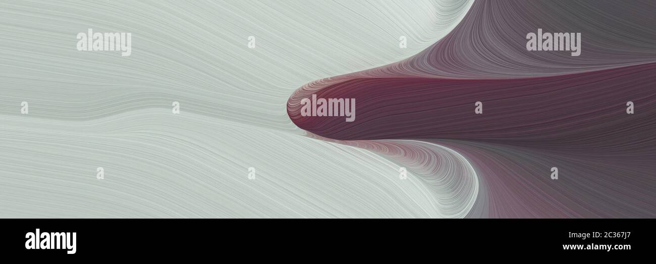 abstract surreal banner design with old mauve, silver and gray gray ...