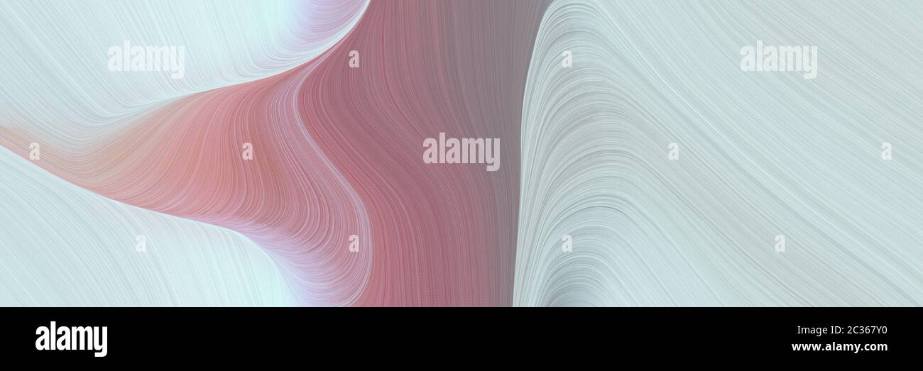 abstract surreal banner with light gray, antique fuchsia and pastel ...