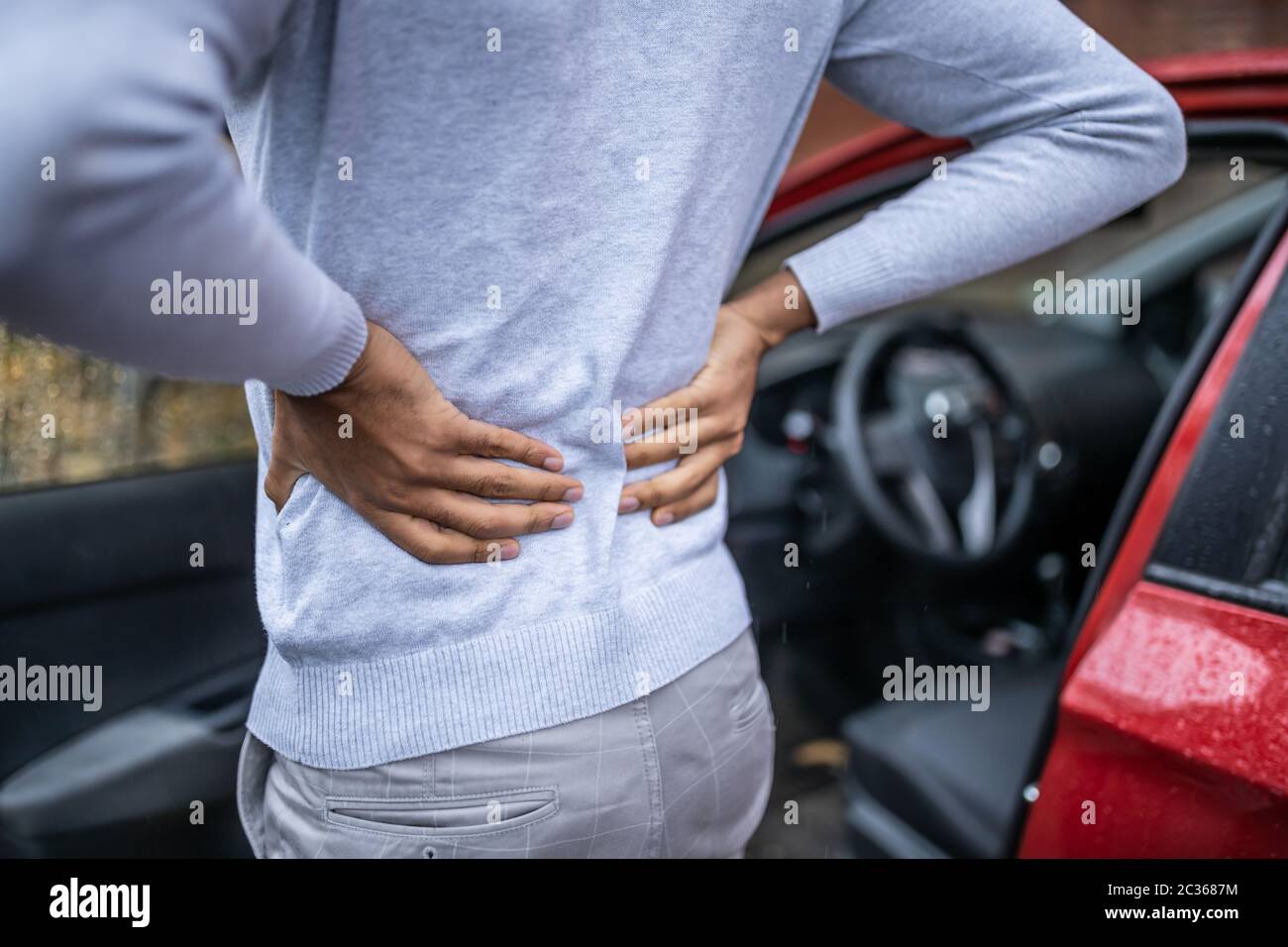 Bad posture driving hi-res stock photography and images - Alamy