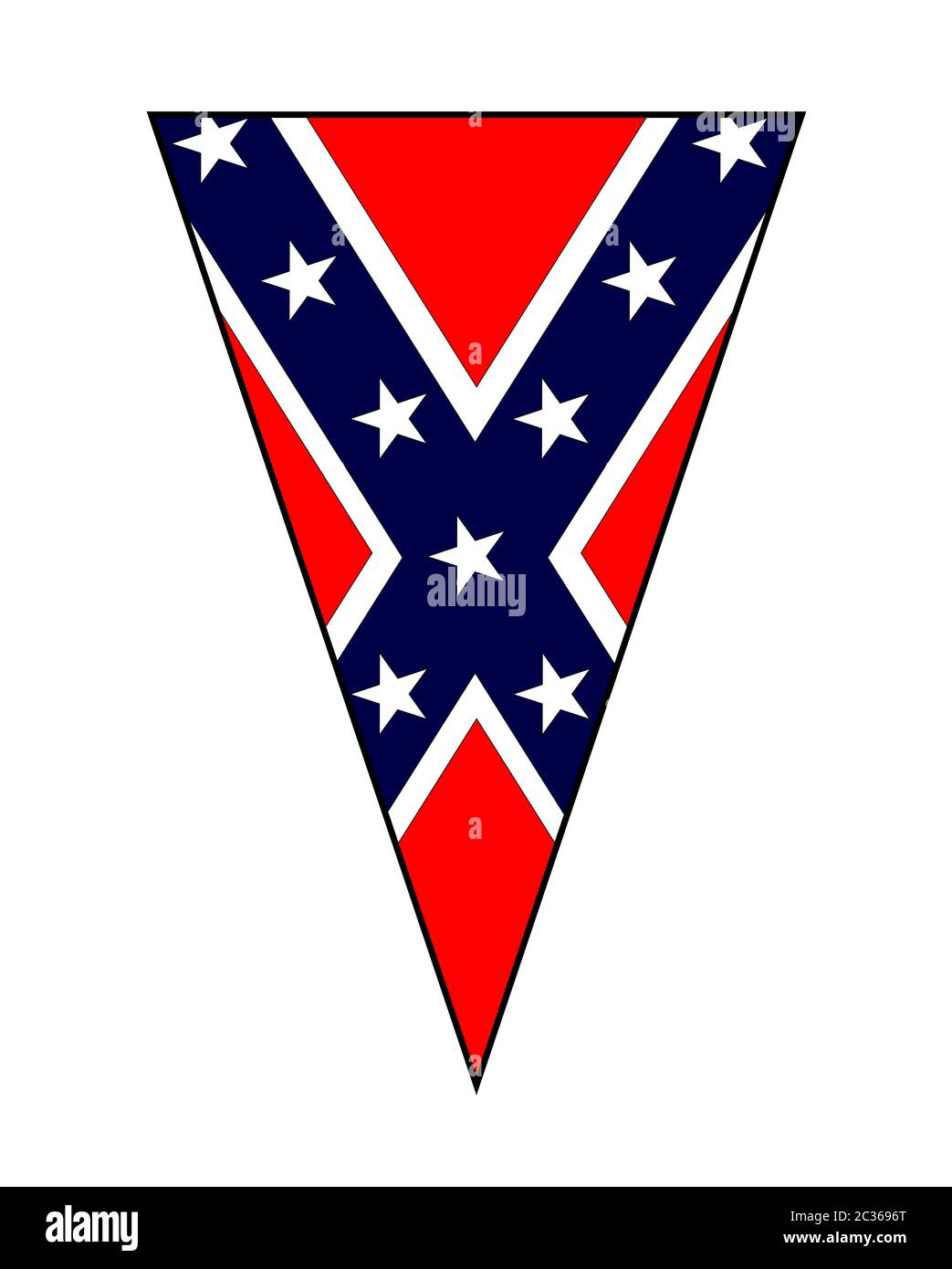 Confederate flag south southern dixie rebel hi-res stock photography ...