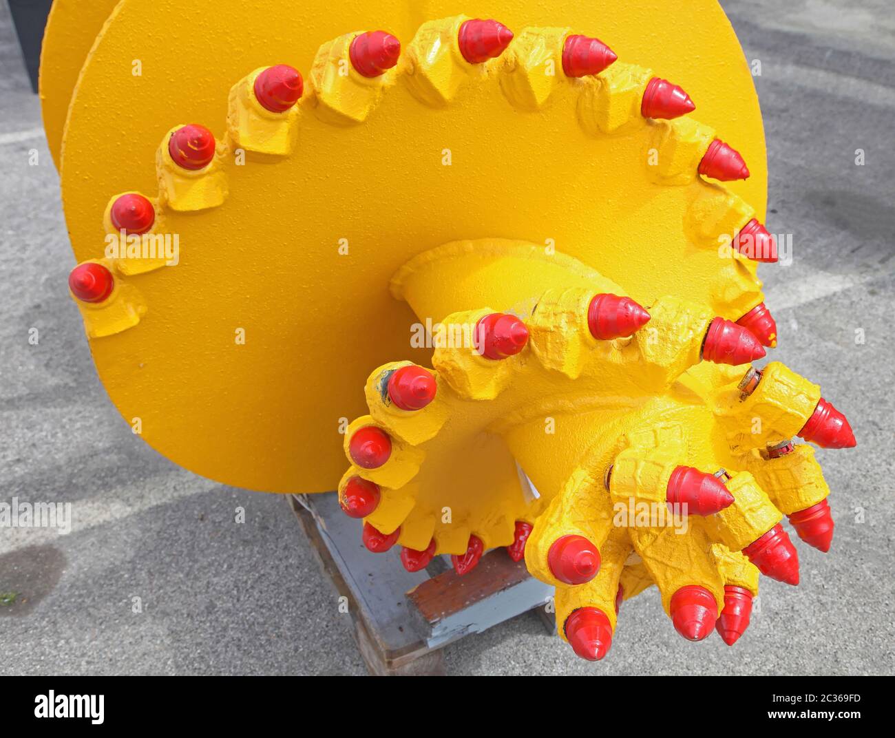 Drilling Head for Quarry Mining Industrial Excavations Stock Photo - Alamy