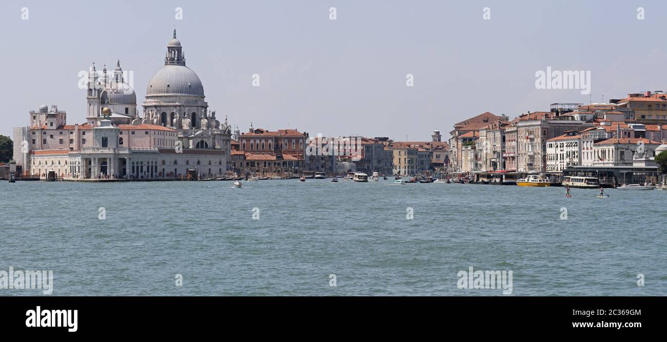 The Grand Canal Water Scape Venice Italy Stock Photo - Alamy