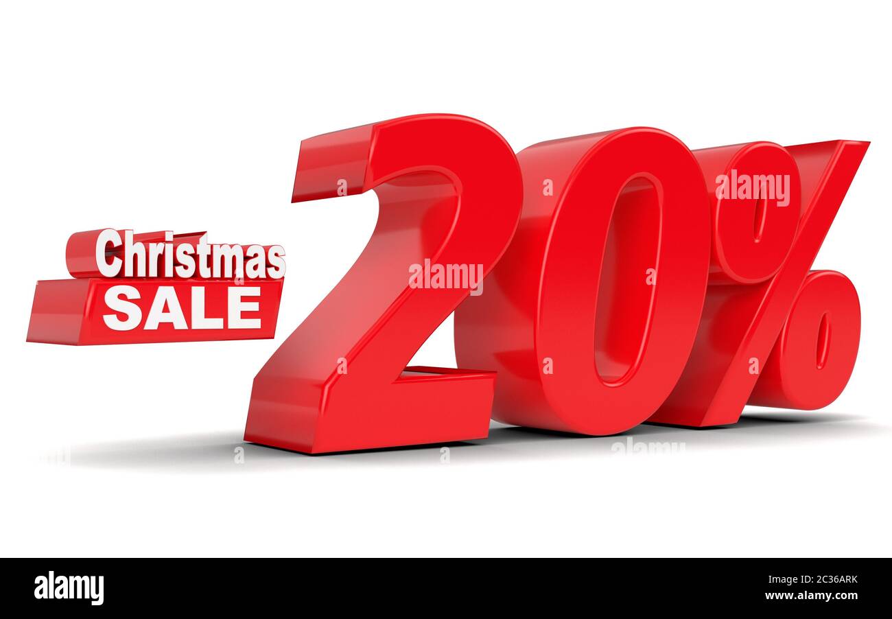 Big sale 20 percent Cut Out Stock Images & Pictures - Alamy