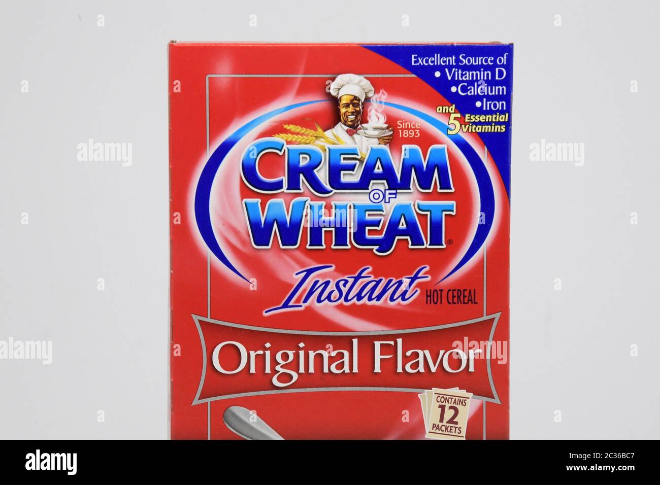 Cream of Wheat original 12 oz. box, Thursday, June 20, 2020. The maker ...