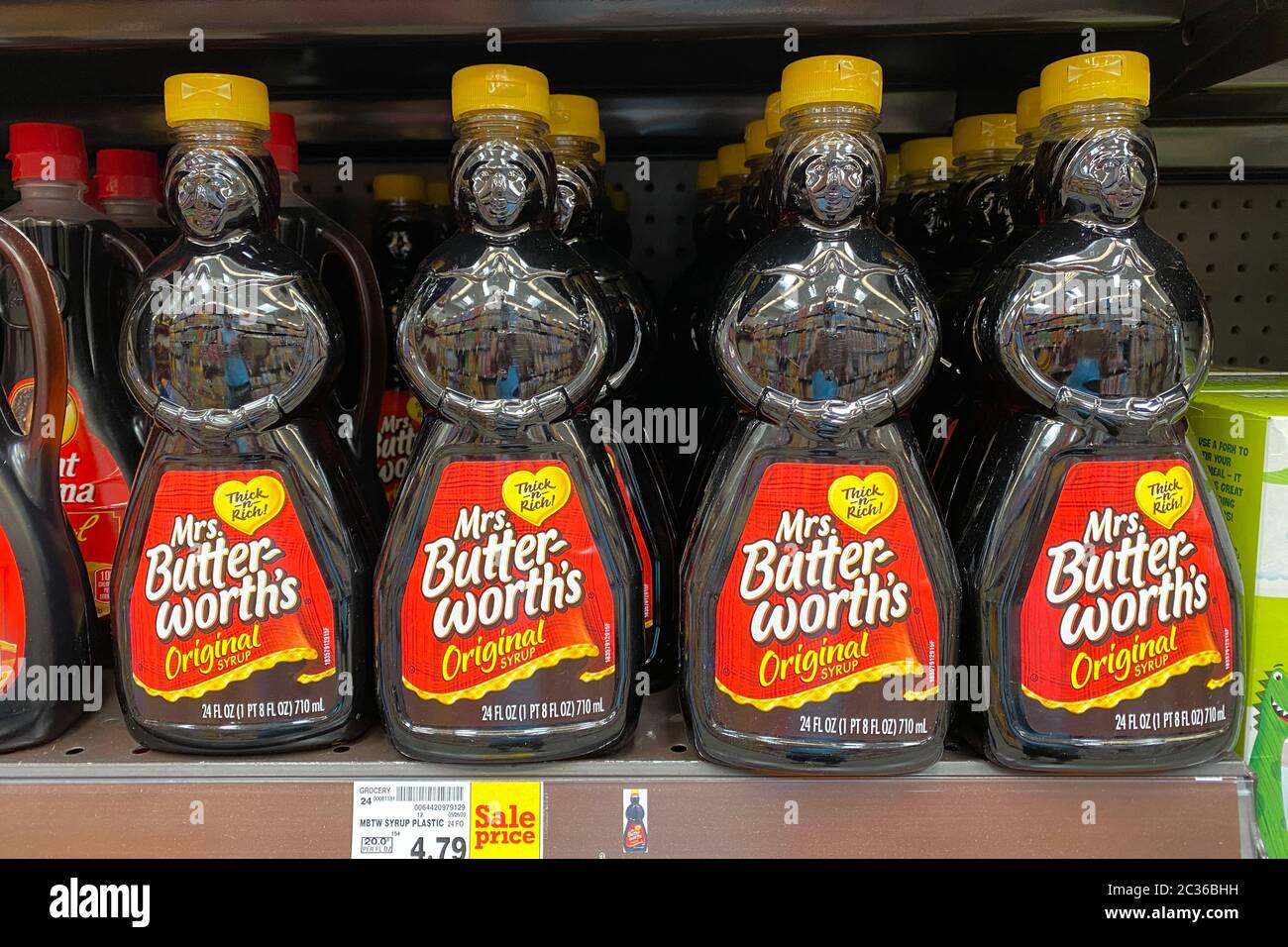 Monterey Park, United States. 18th June, 2020. Mrs. Butterworth's ...
