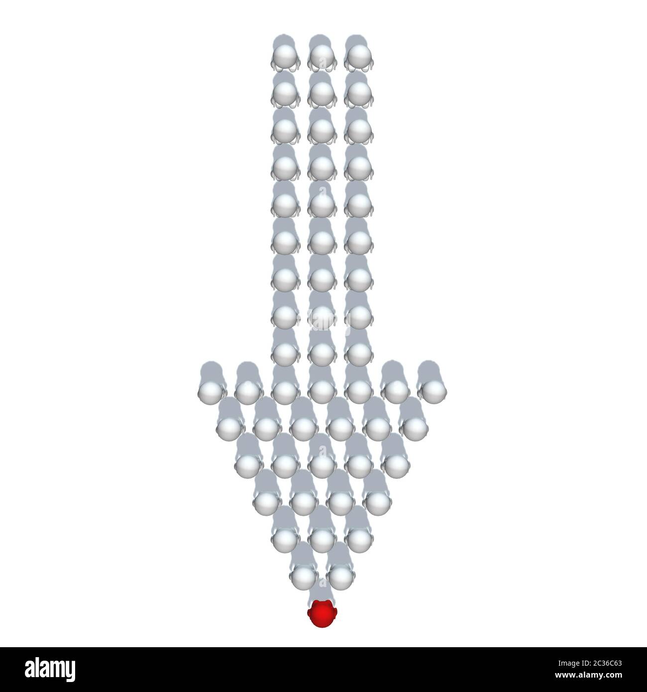 Human arrow hi-res stock photography and images - Alamy