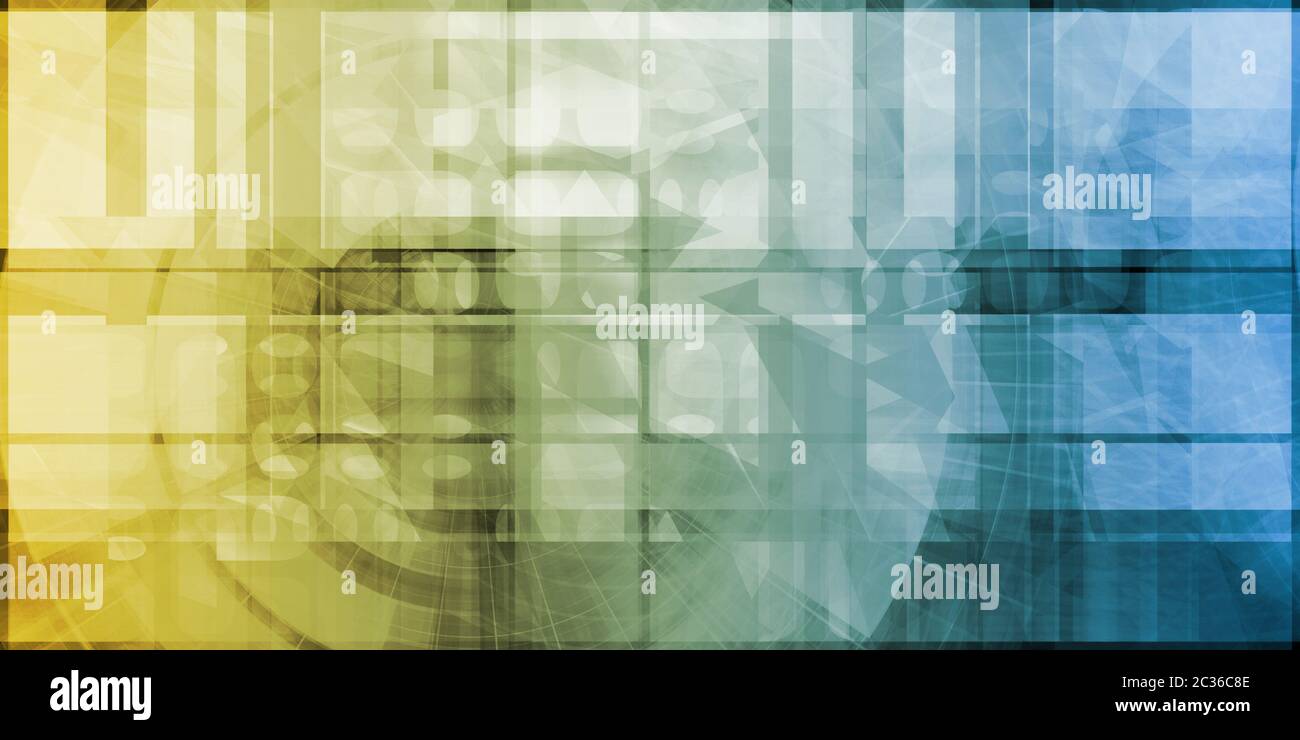 Science Technology Data as a Abstract Art Stock Photo - Alamy