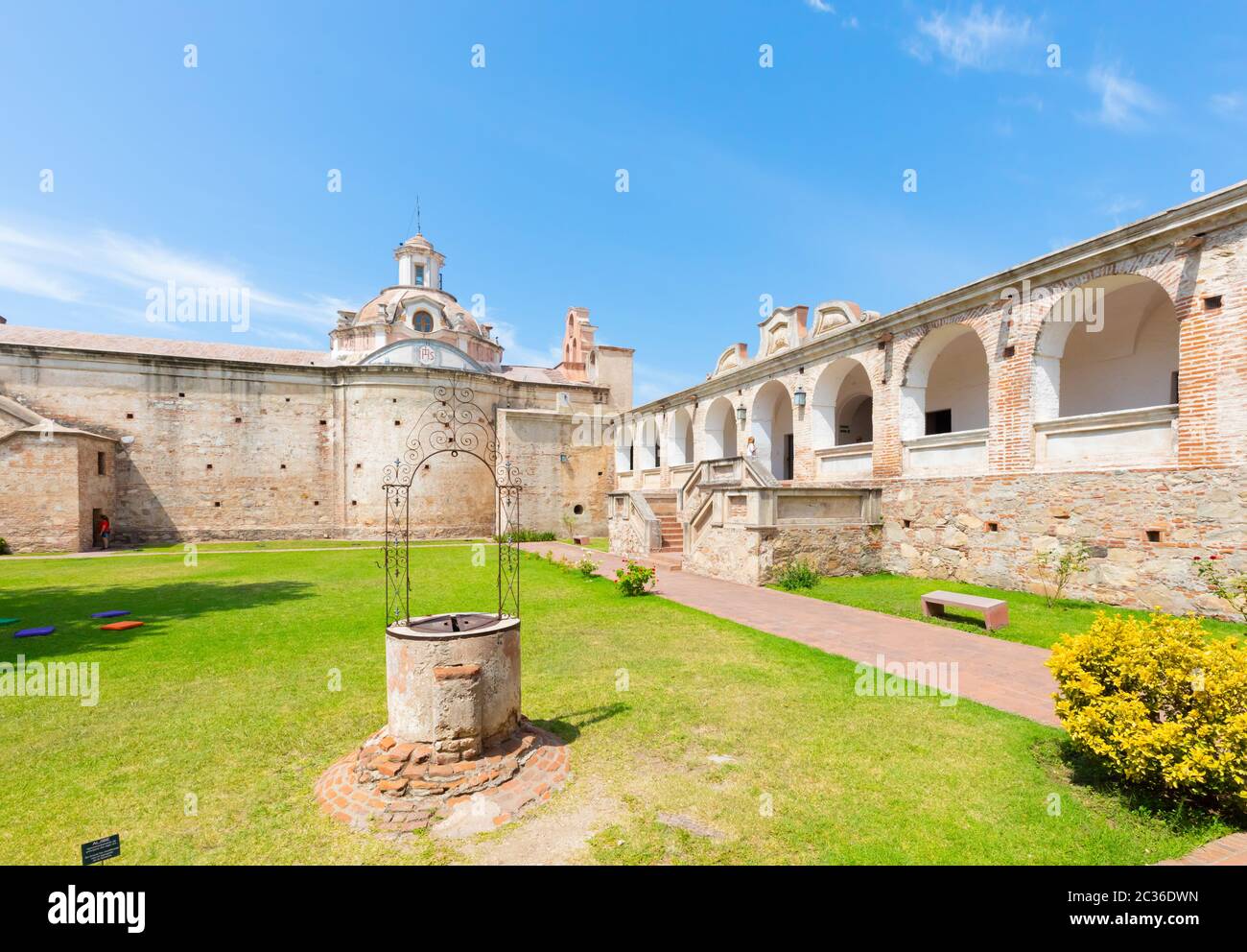 Argentina Alta Grazia Jesuit convent courtyard Stock Photo - Alamy
