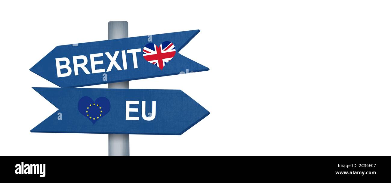 Vote for United Kingdom exit concept Stock Photo - Alamy