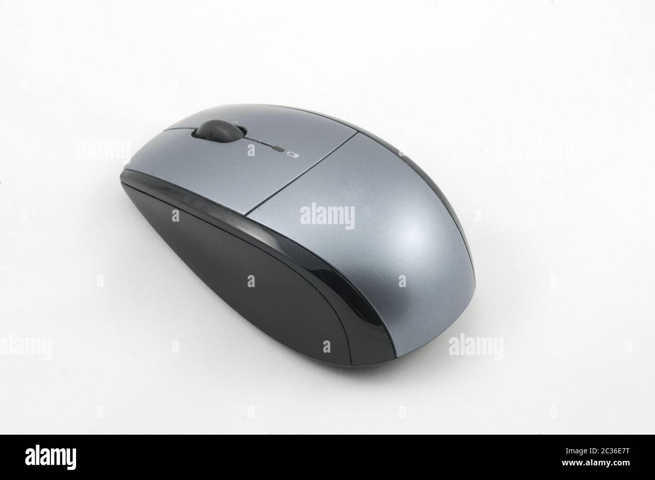A wireless mouse isolated on white background Stock Photo - Alamy