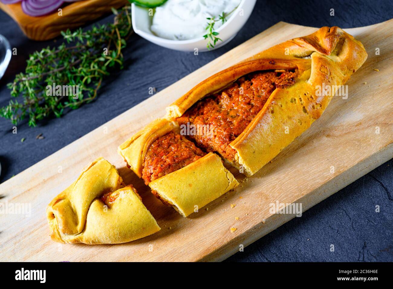 Kasarli Pide High Resolution Stock Photography and Images - Alamy