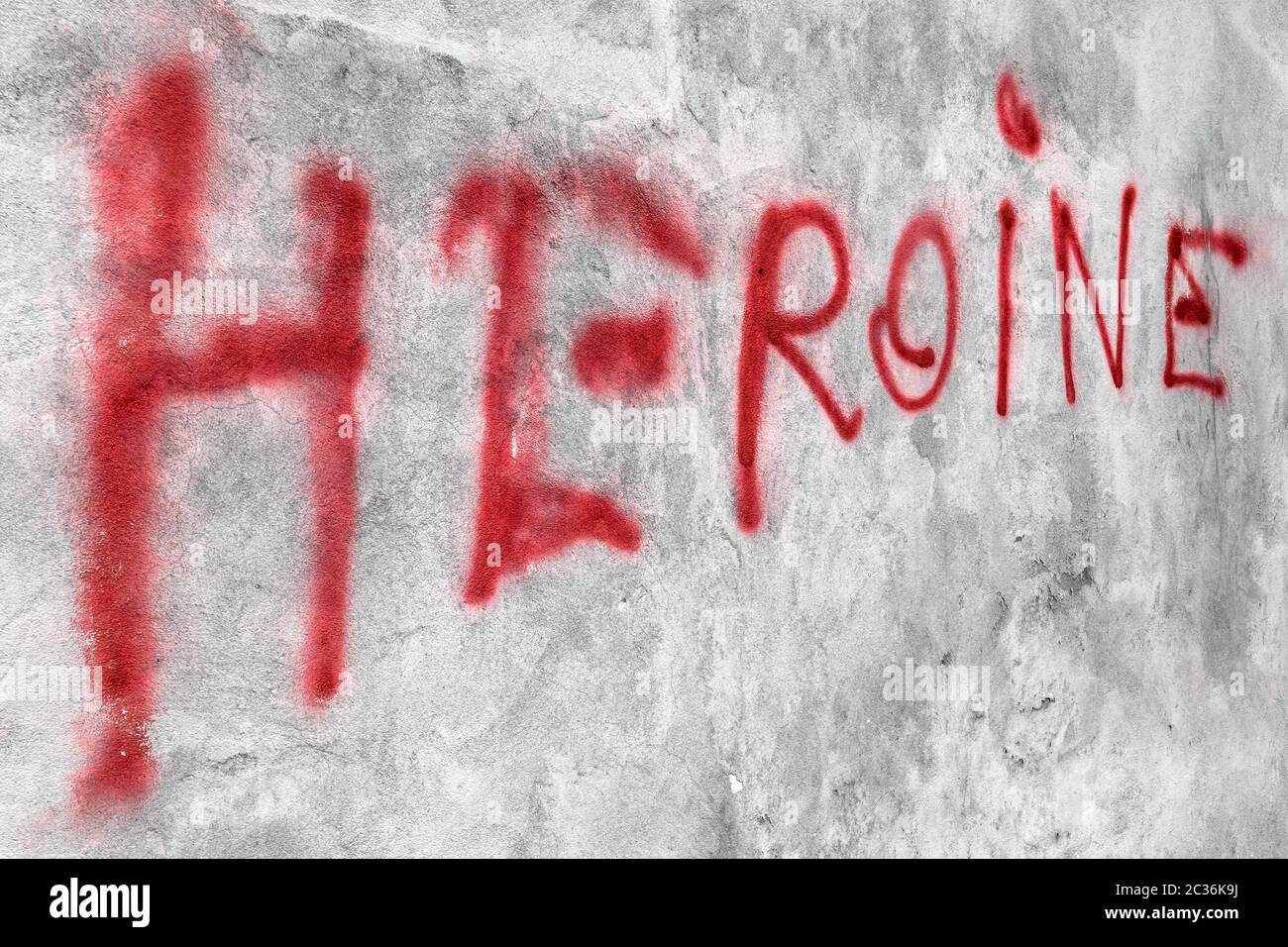 Drug abuse heroin drawing hi-res stock photography and images - Alamy