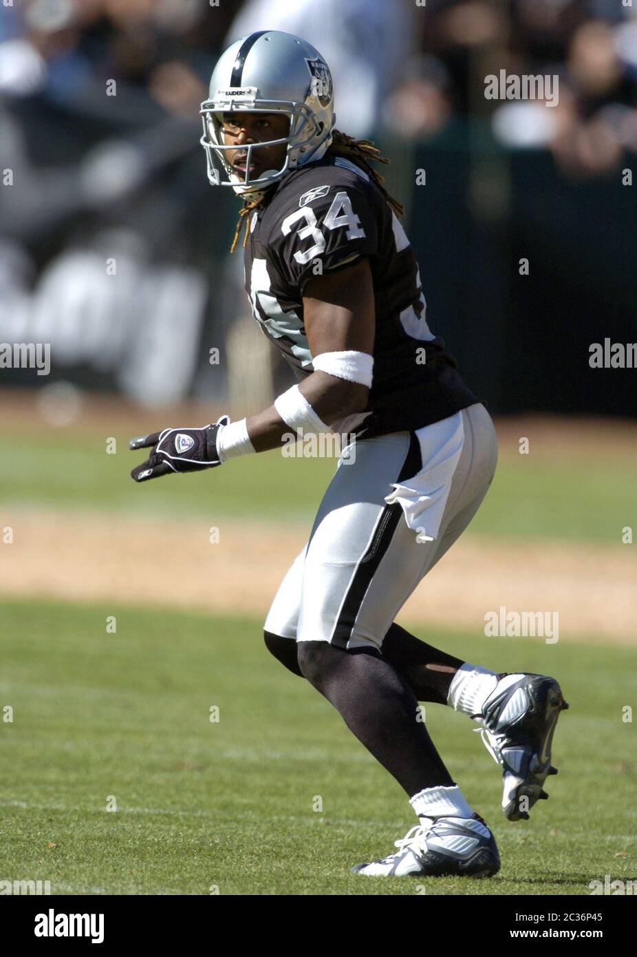 Oakland, United States. 19th Sep, 2004. Oakland Raiders safety Ray ...