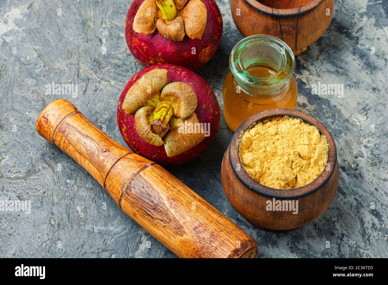 Healing fruit mangosteen in alternative medicine, mangosteen tincture ...