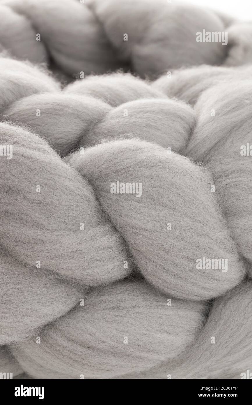 Merino wool isolated on white background. Modern lifestyle Stock Photo ...