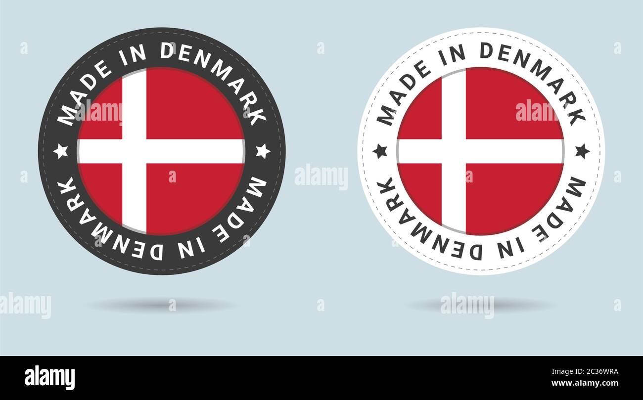 Danish stickers Stock Vector Images - Alamy