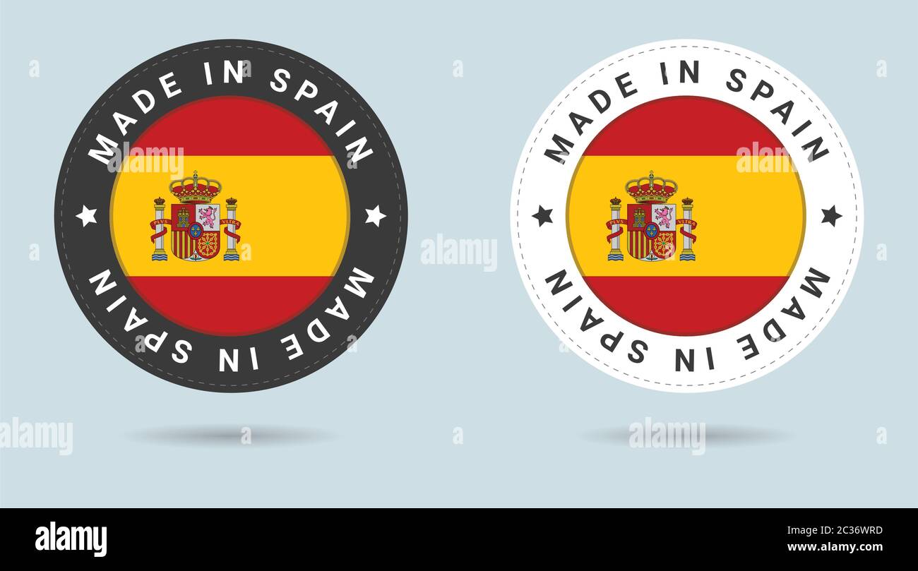 Made spain stamp Stock Vector Images - Alamy