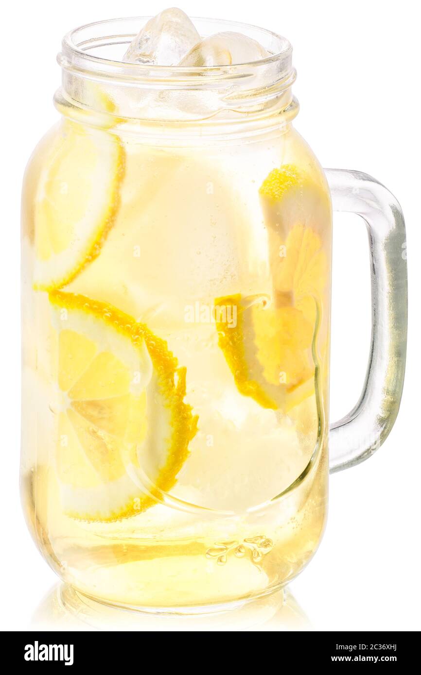 Citrus iced lemonade in Cut Out Stock Images & Pictures - Alamy
