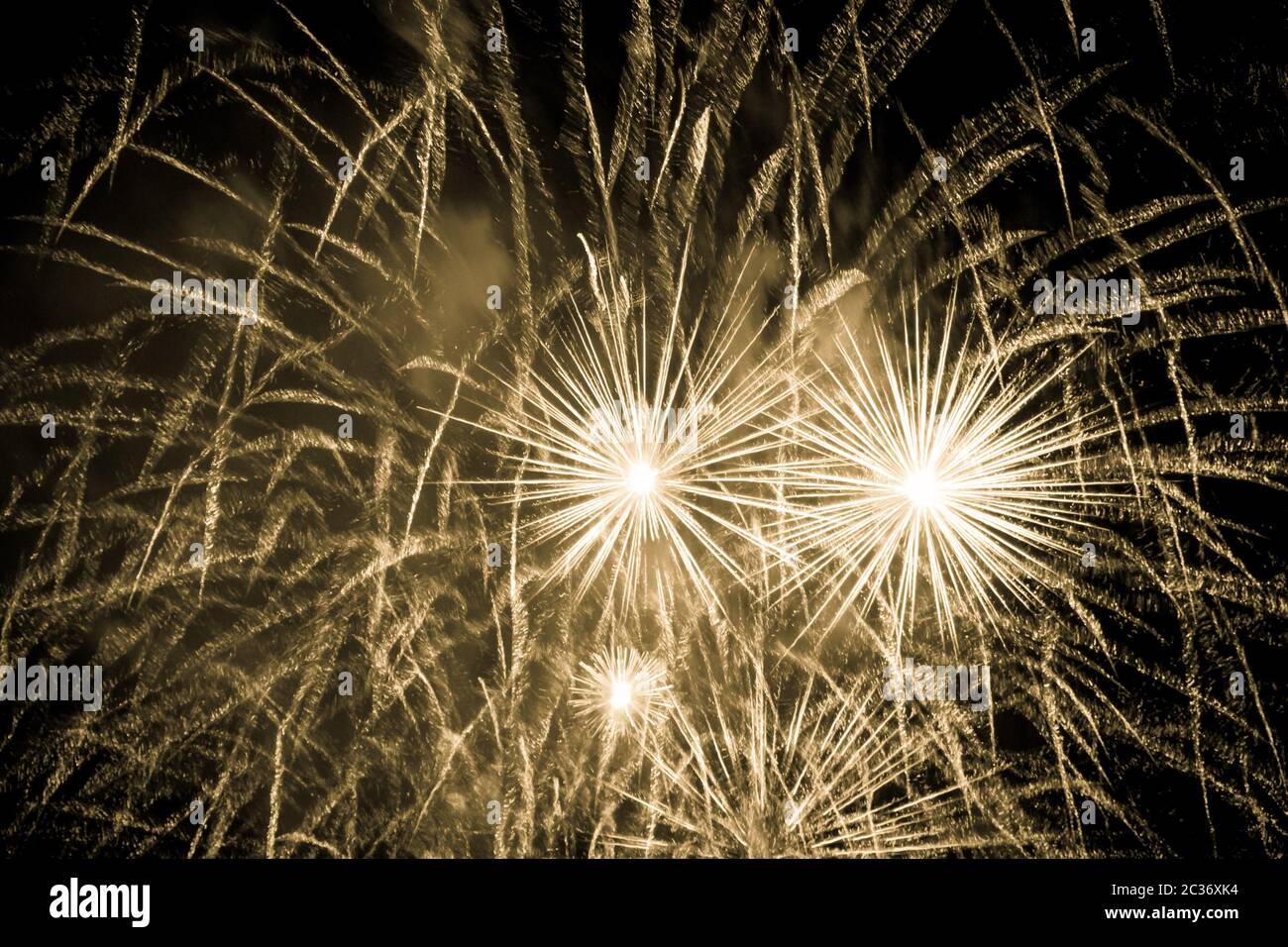 Premium entertainment magic star firework at e.g. New Years Eve or ...