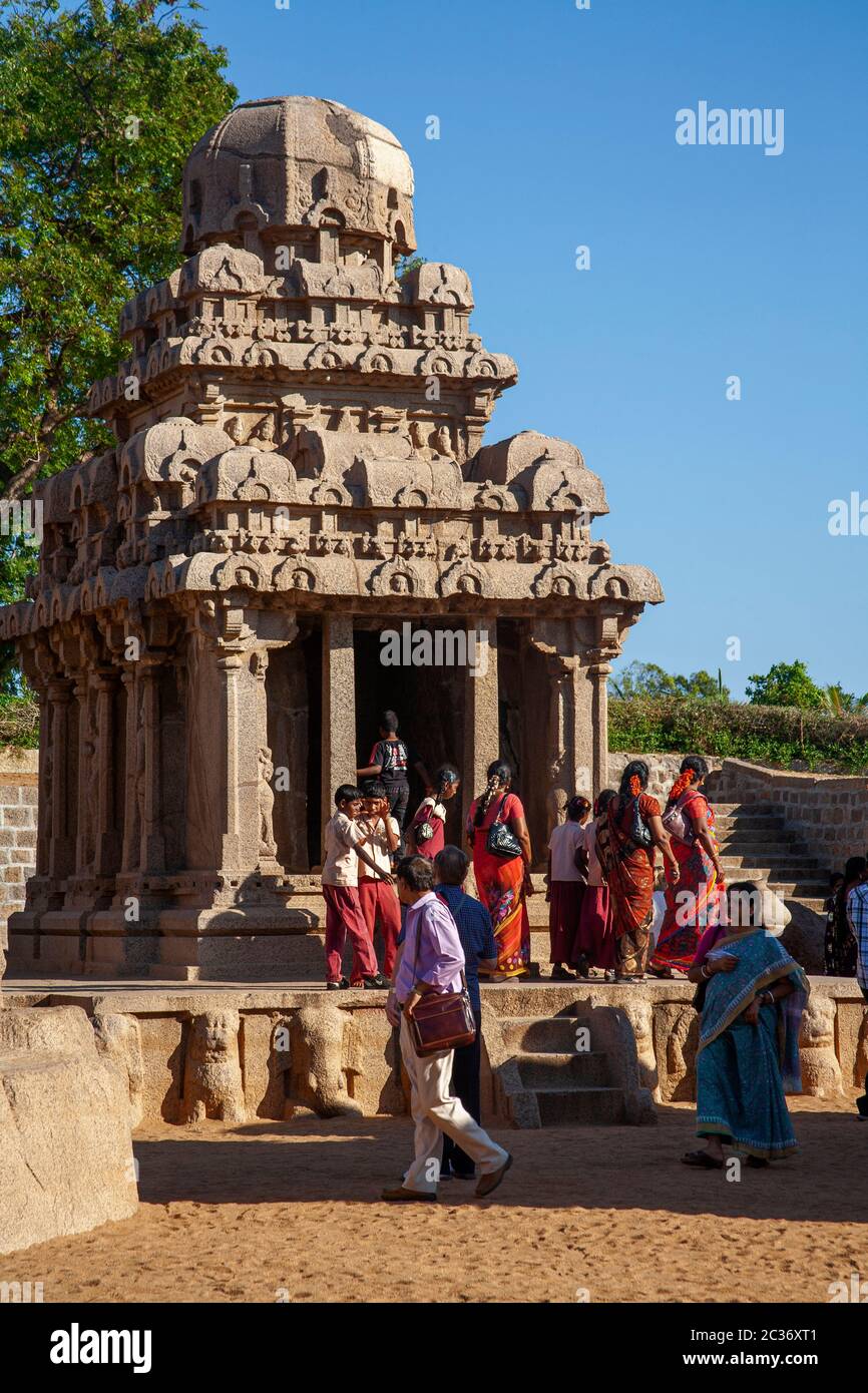 Pancha rathas pandava hi-res stock photography and images - Alamy