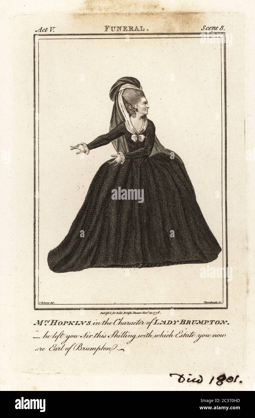 Mrs elizabeth hopkins hi-res stock photography and images - Alamy