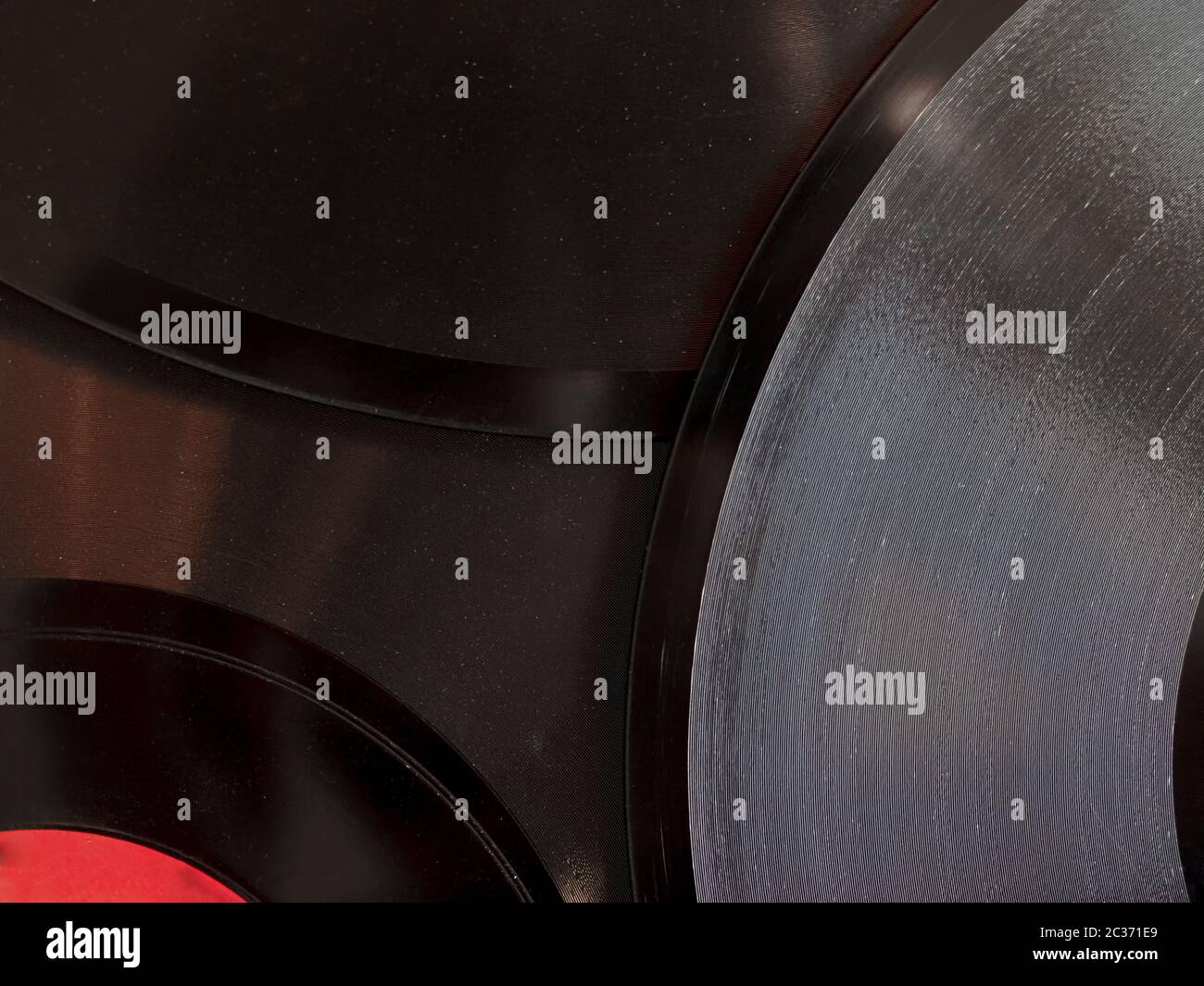 vinyl record vintage analog music recording medium Stock Photo - Alamy