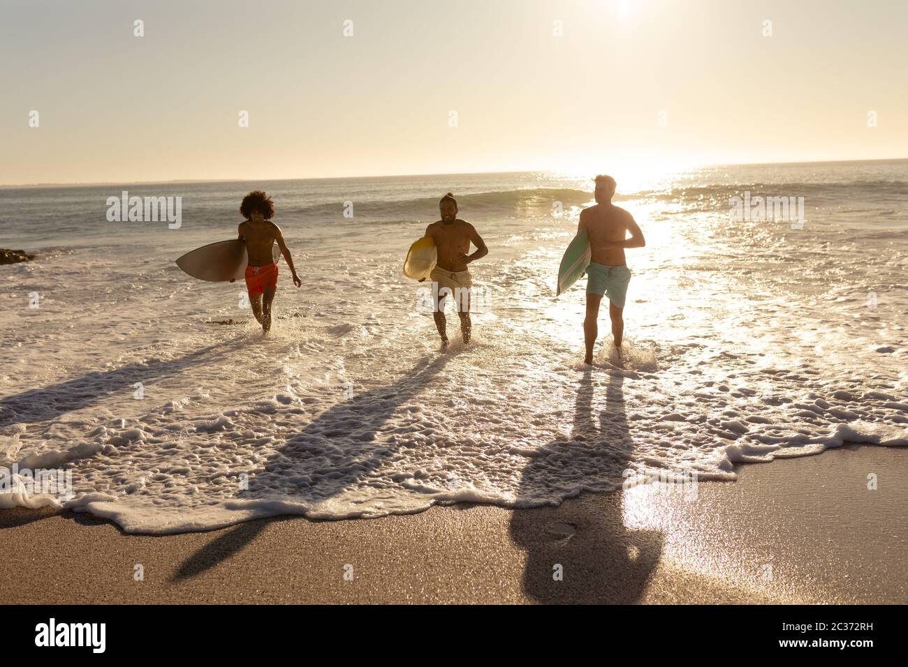 Surf boards on beach hi-res stock photography and images - Alamy