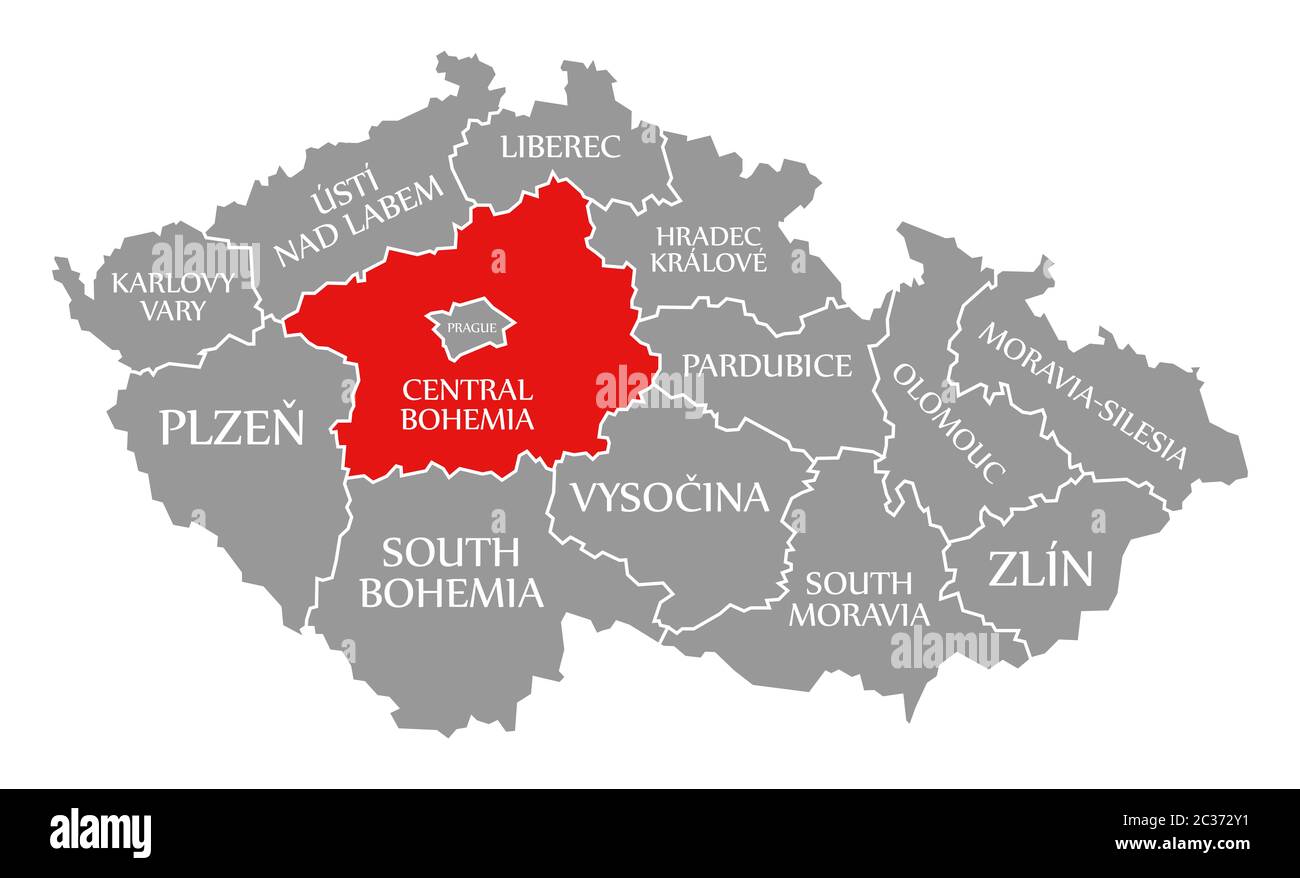 Sin aliento Medio perecer mapa de bohemia binario El extraño Cúal