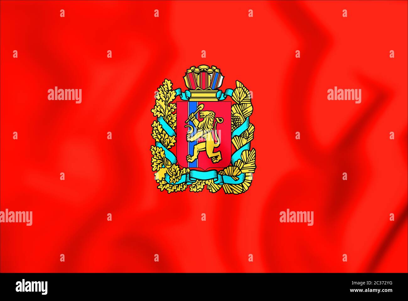 Flag of krasnoyarsk hi-res stock photography and images - Alamy